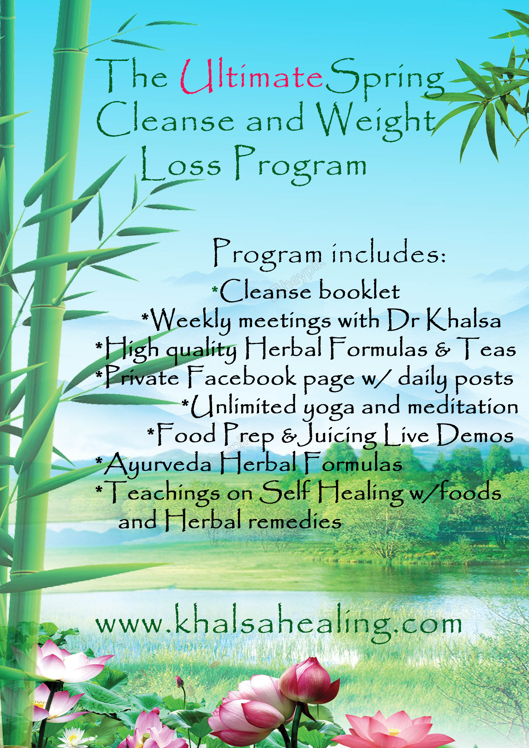 Seasonal Cleanse Programs | Khalsa Healing Arts & Yoga Center